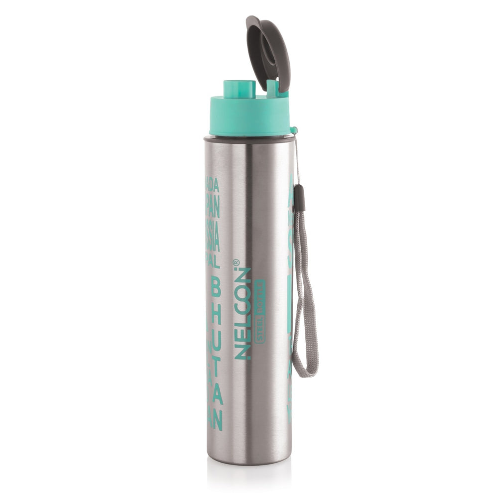 Nelcon Taco water bottle stainless steel, 500ml