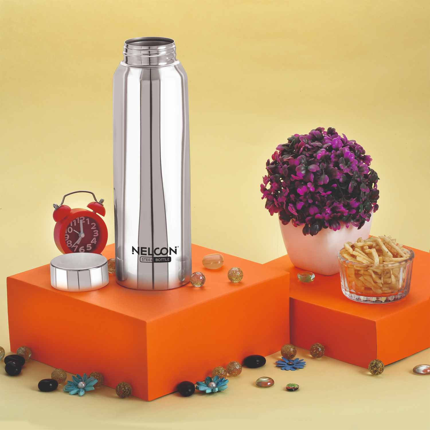 Nelcon Absolute mirror finish bottle, 1000ml