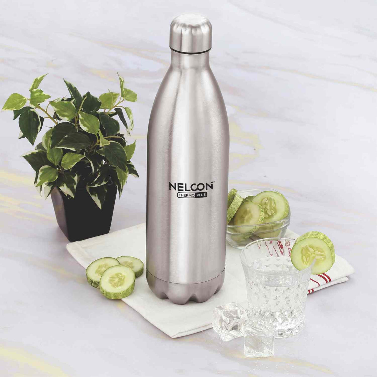 Nelcon Cola thermo plus hot and cold bottles, 1000ml