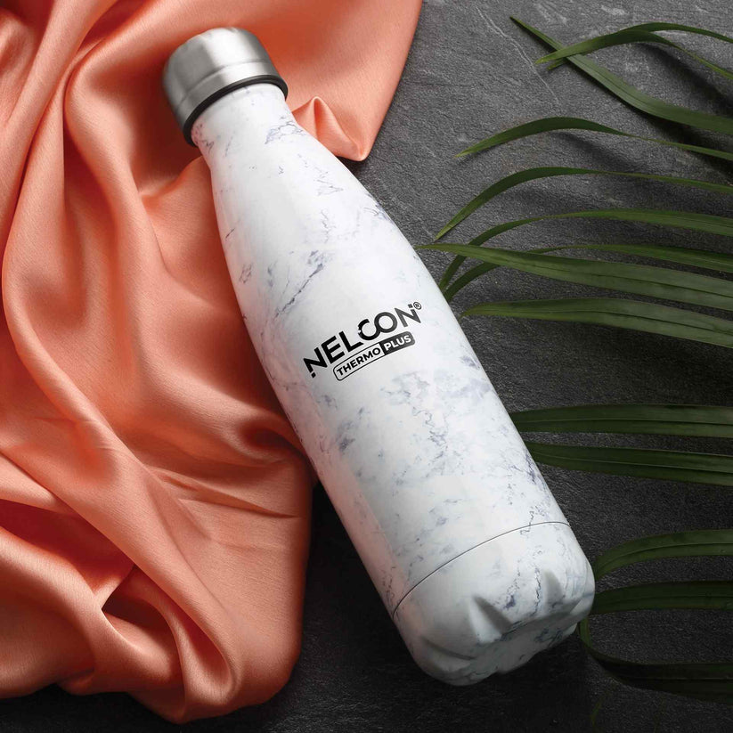 Nelcon Cola swiss bottles stainless steel thermo plus hot and cold, 50